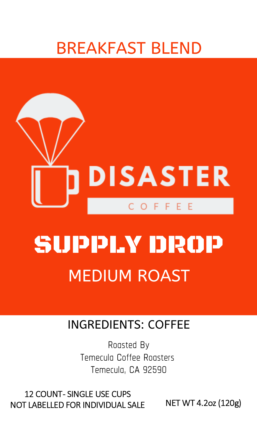 Supply Drop - Medium Roast – Disaster Coffee